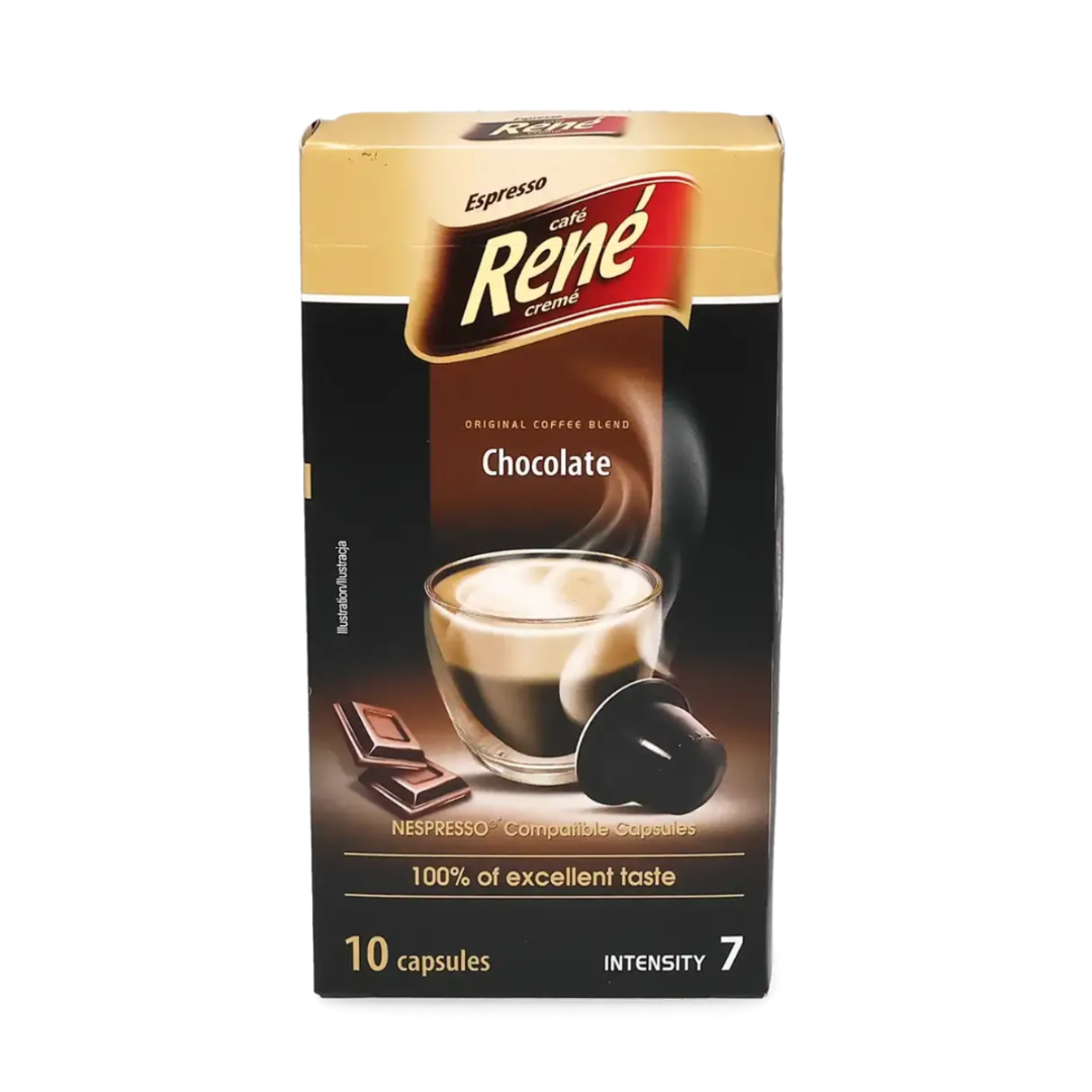 CAFE RENE | CHOCOLATE | INTENSITY 7 – Pods Of The World